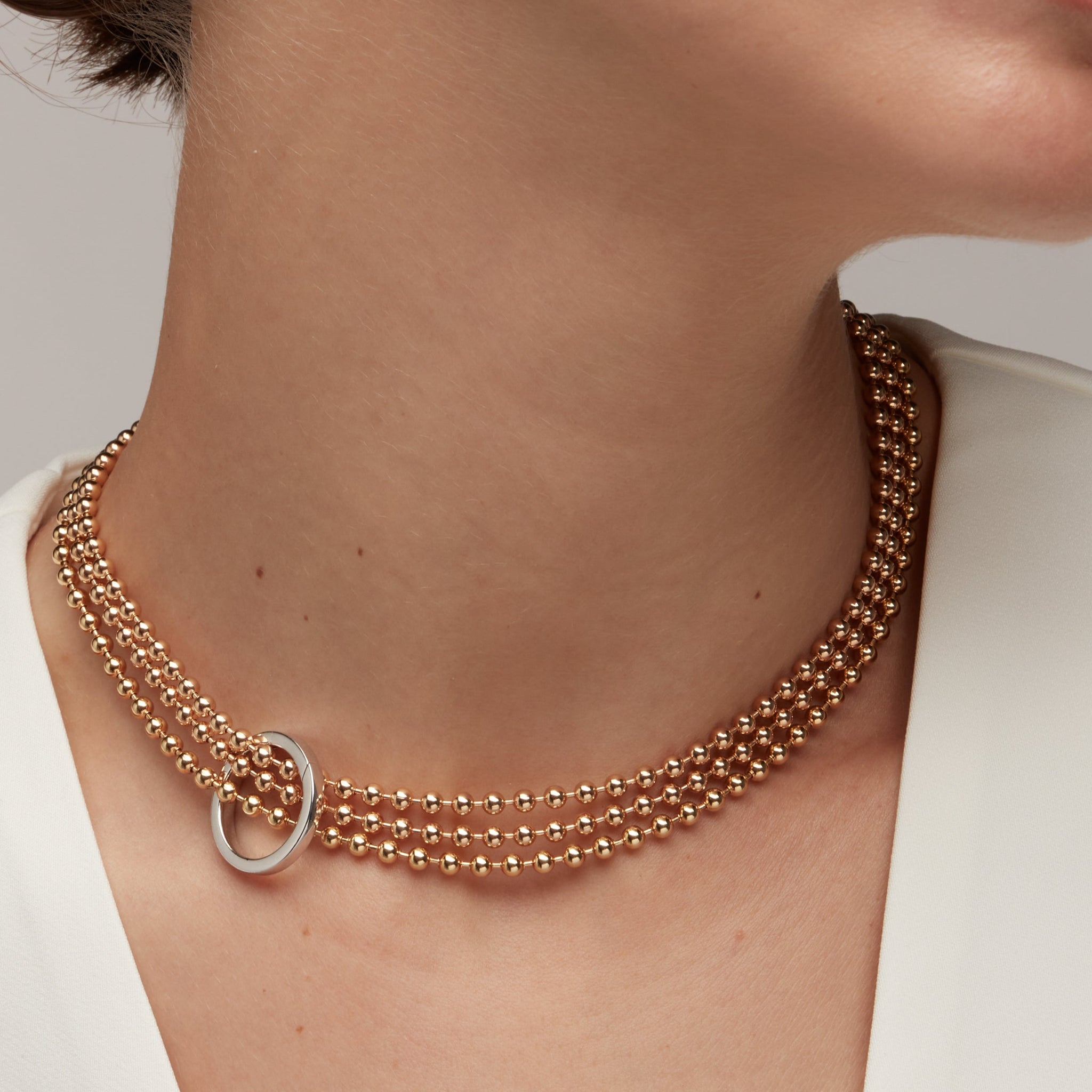 Wrap Around Long Chain + Lock